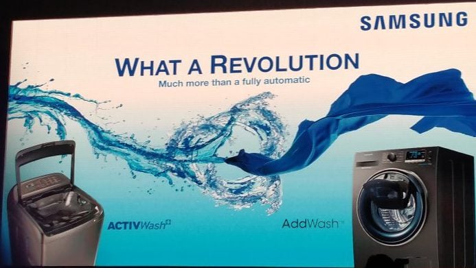 Samsung Launched ActivWash+ and AddWash Washing Machines