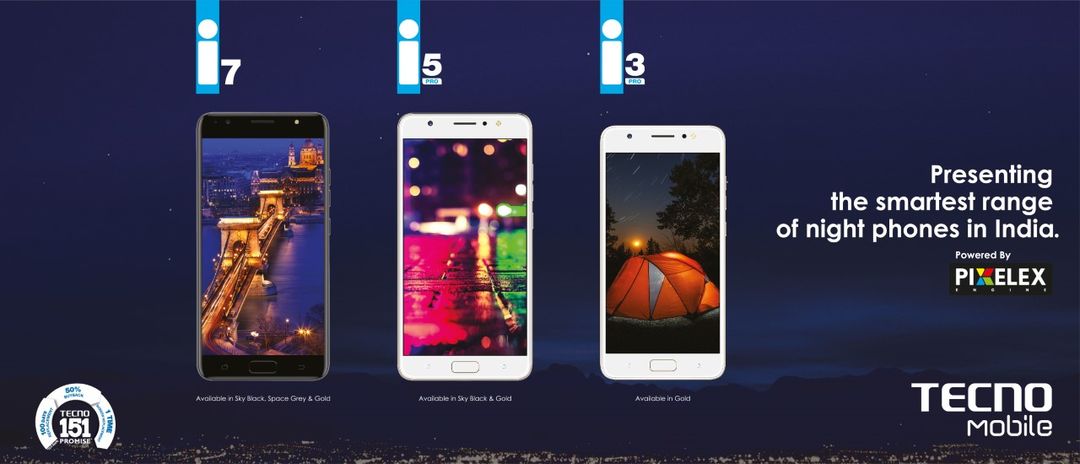 Tecno launches ‘Made for India’ i-Series smartphones